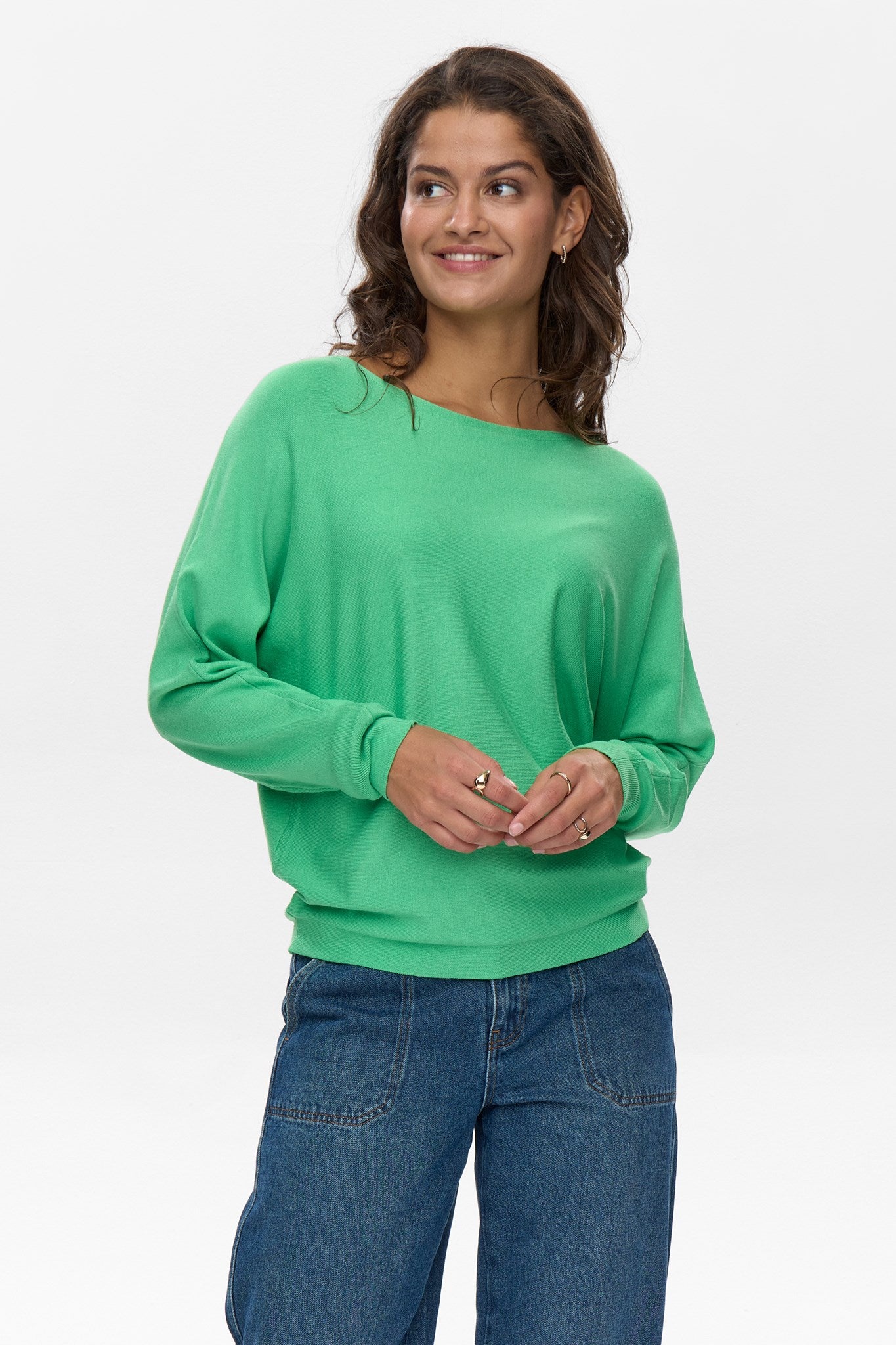 NUDAYA PULLOVER - Poison green