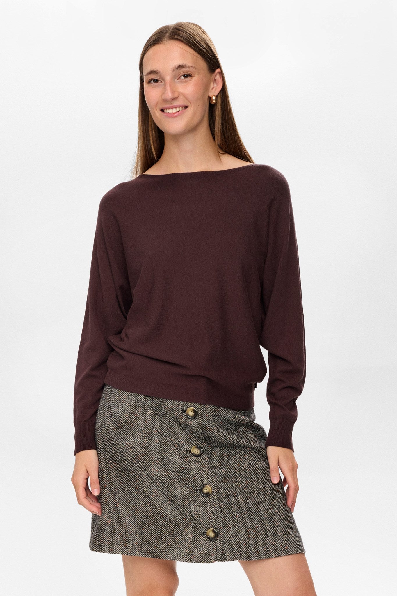 NUDAYA PULLOVER - Black Coffee