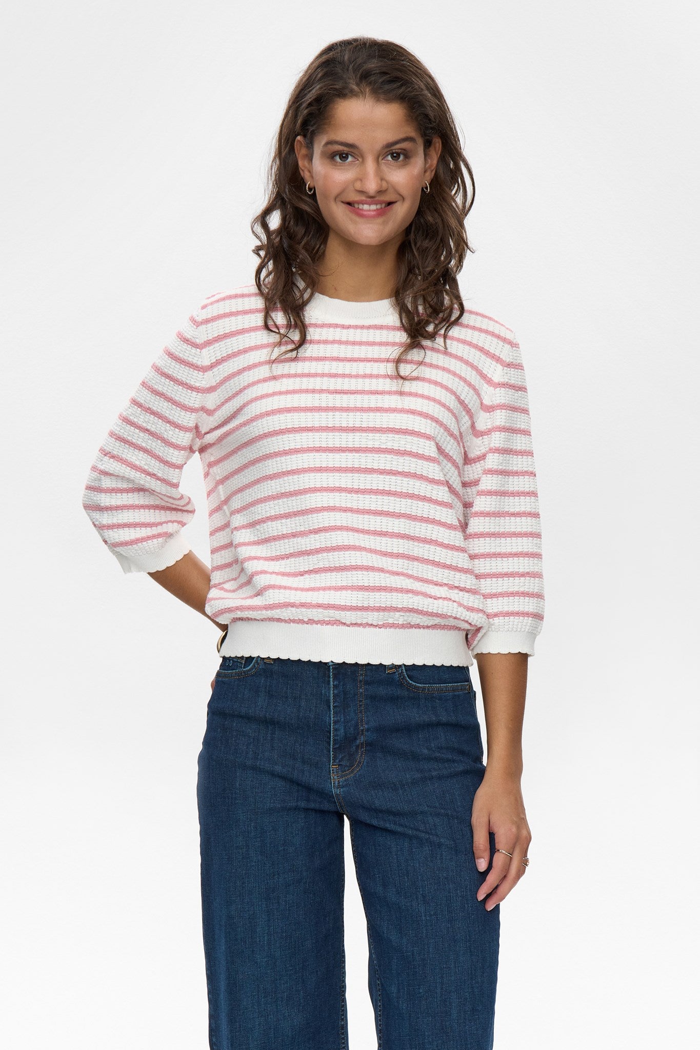 NUNICOLE NEW PULLOVER - GOTS - Orchid Smoke