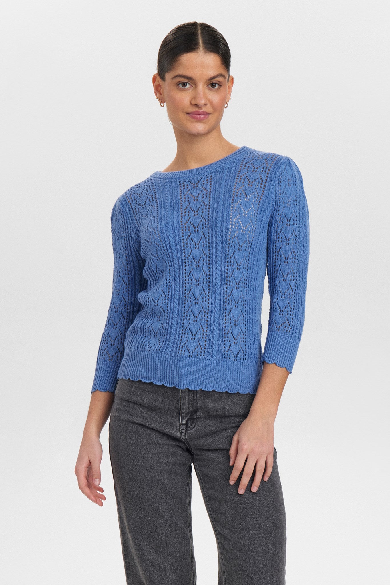 NUMORELLO SS PULLOVER - Granada Sky