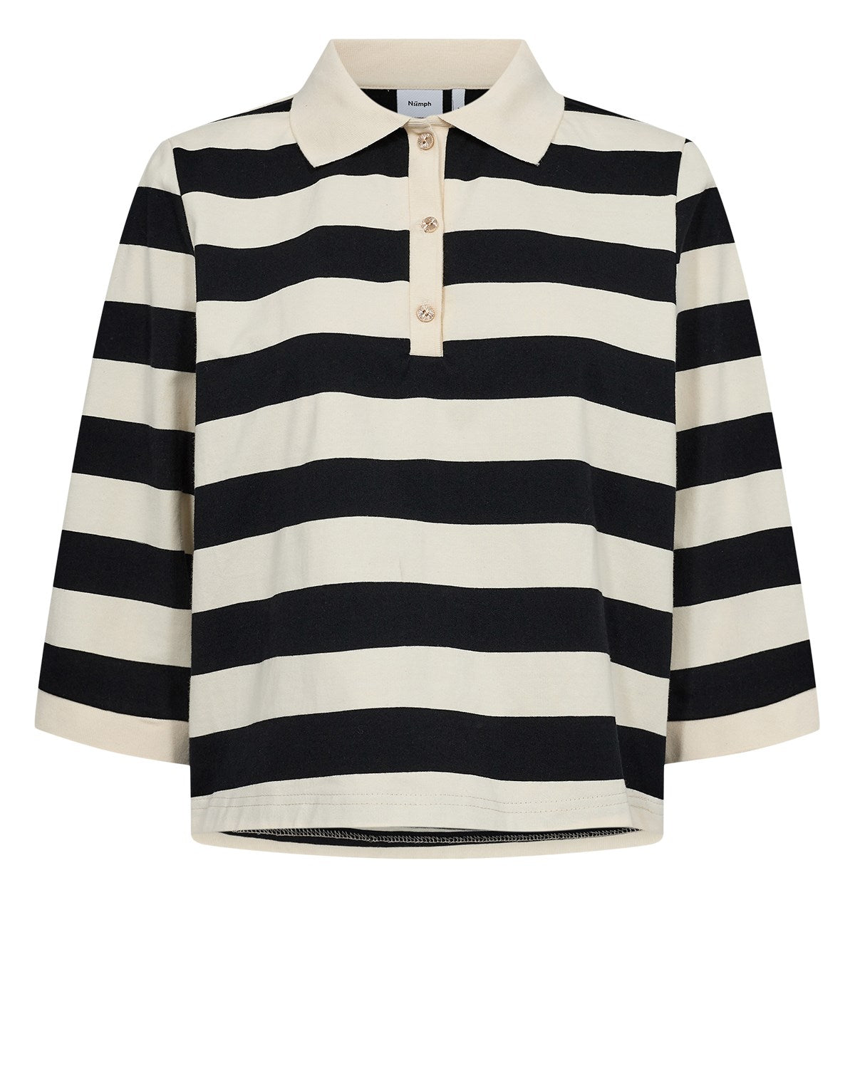 NUVINDY POLO PULLOVER - Caviar