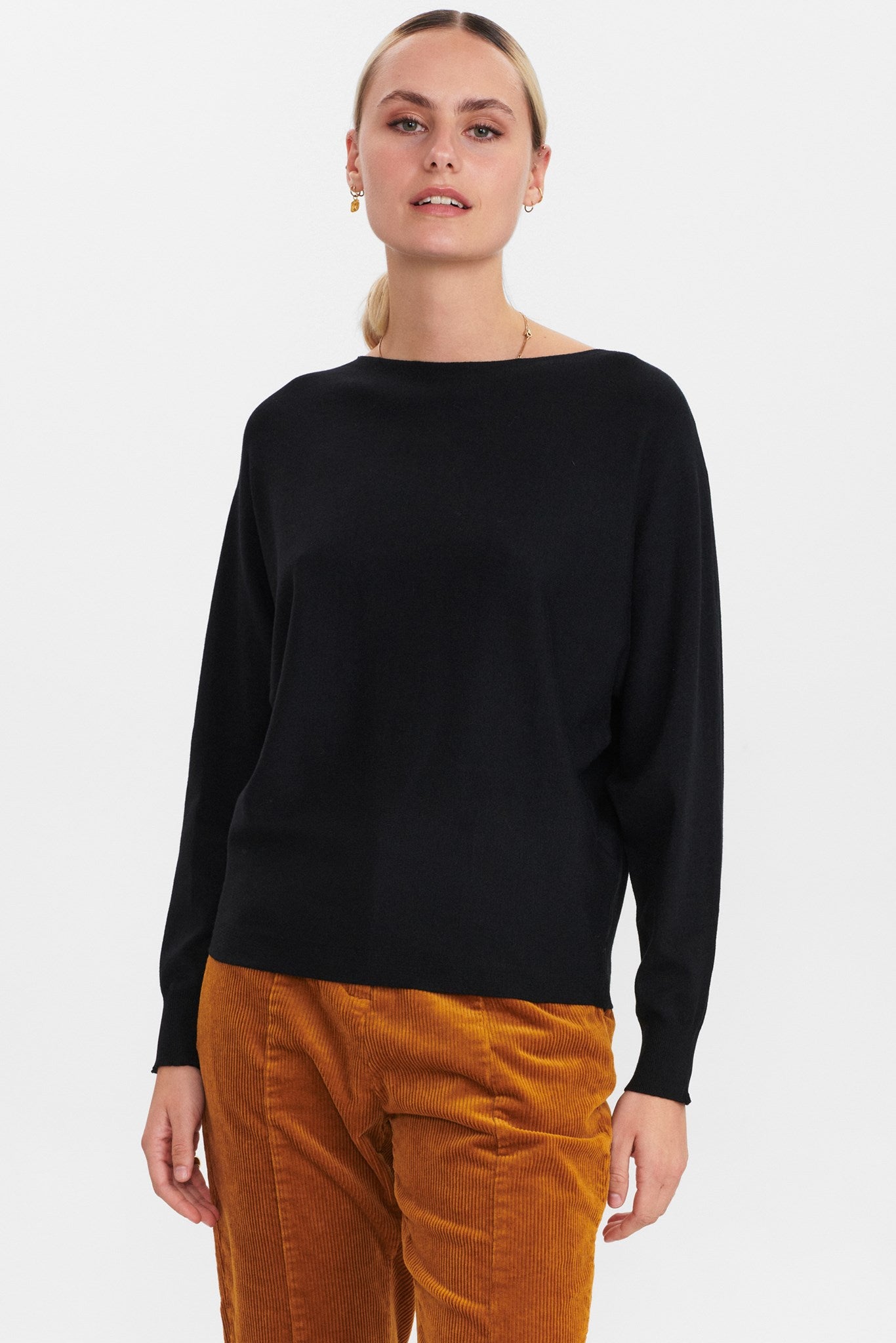 NUDAYA PULLOVER - NOOS - Caviar