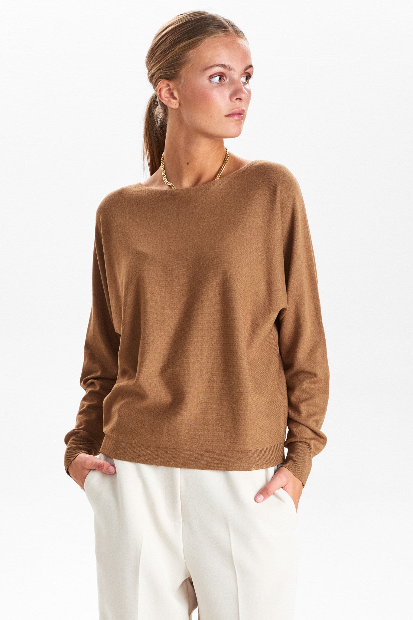 NUDAYA PULLOVER - Otter