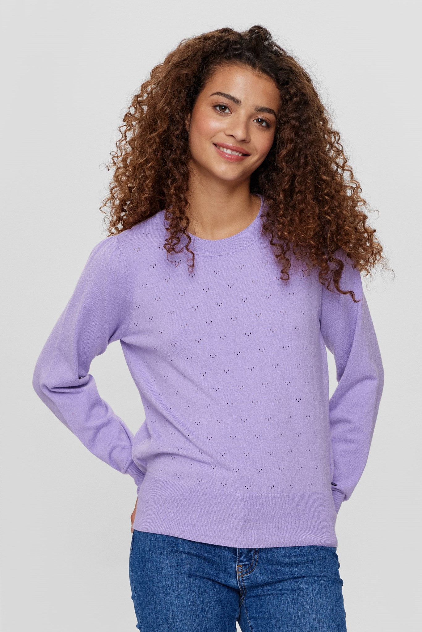 NUEDNA PULLOVER - Lilac Breeze