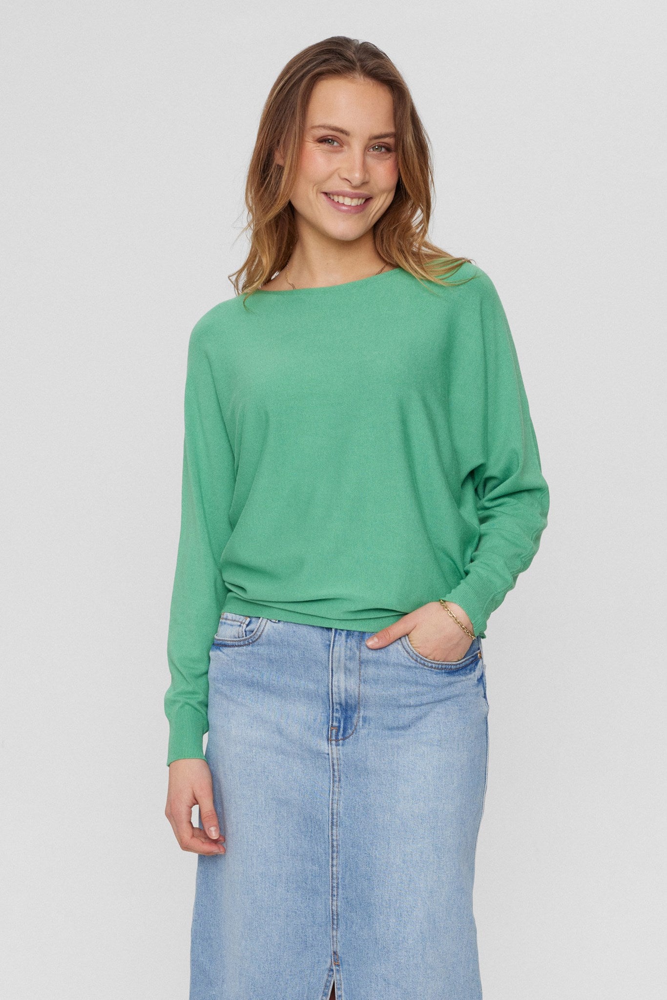 NUDAYA PULLOVER - Green Spruce