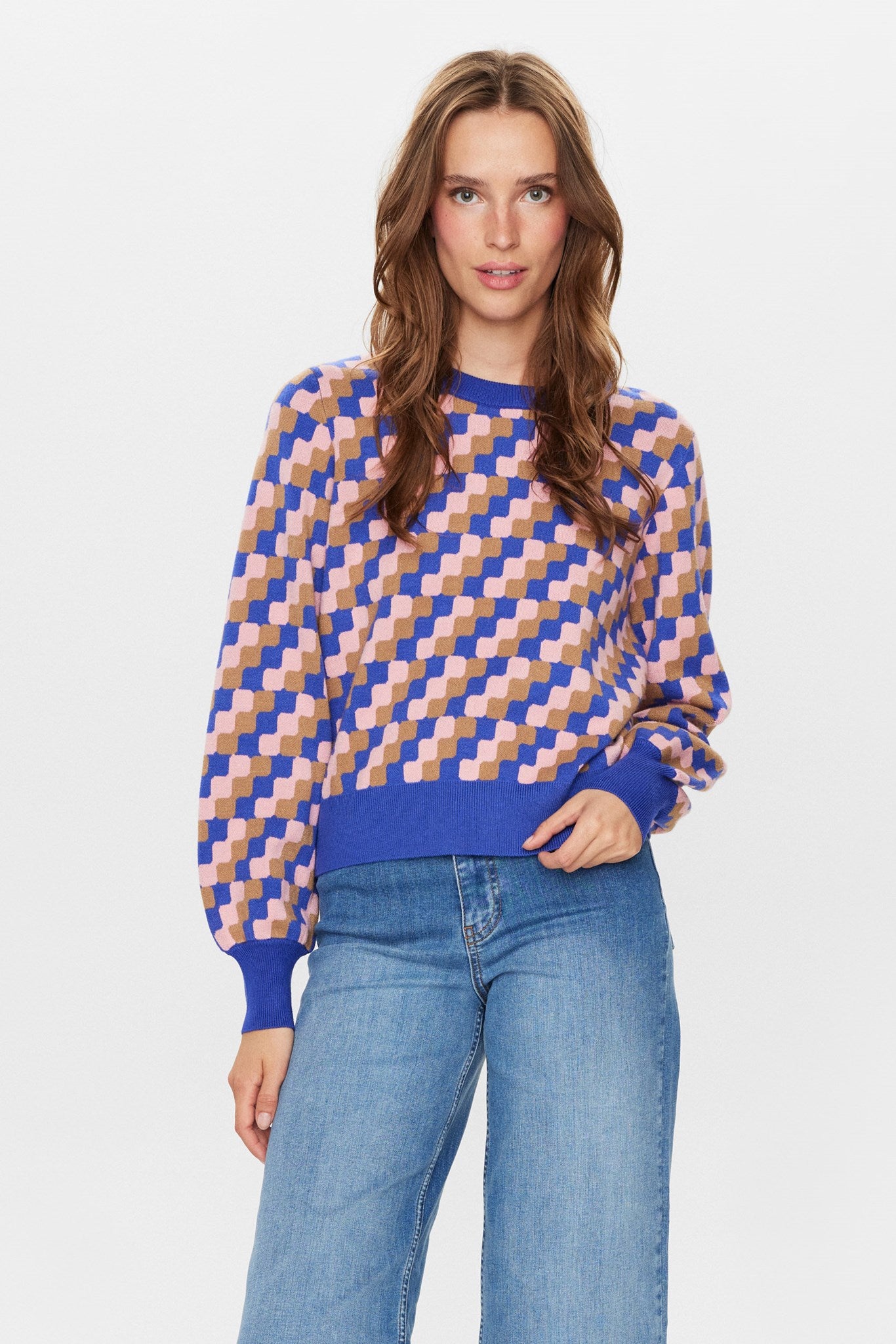 NUGISELA PULLOVER - Clematis Blue