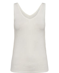 NUASHTON TOP - Cloud Dancer