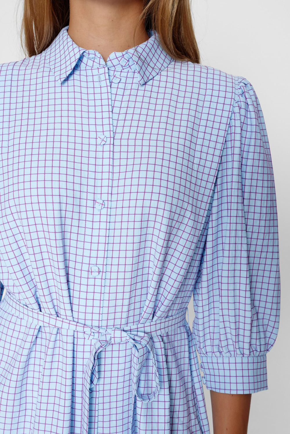 NUDERYA DRESS - Vista Blue