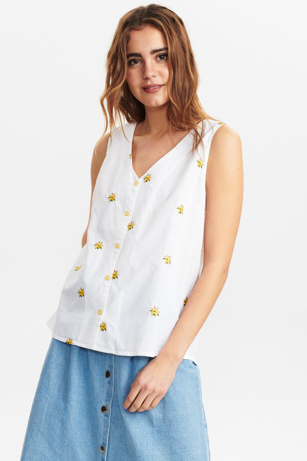 NUCHANCE TOP - Bright White