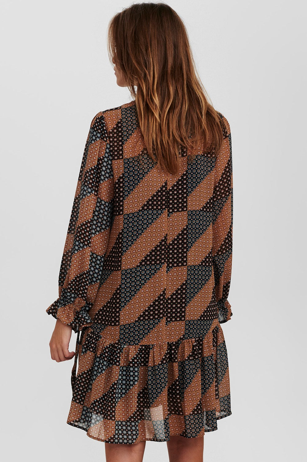 NUPATCH DRESS - Dark Sapphire