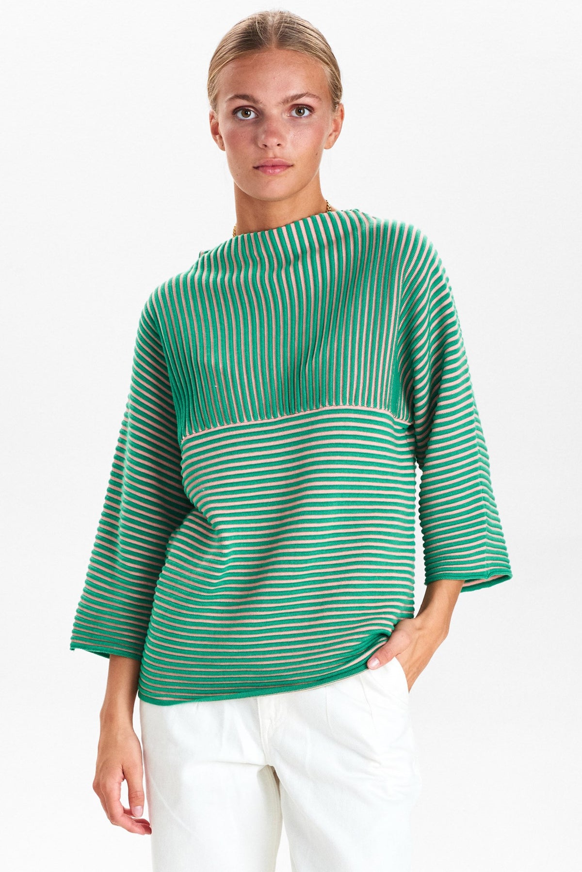 NUIRMELIN STRIPE PULLOVER - Leprechaun