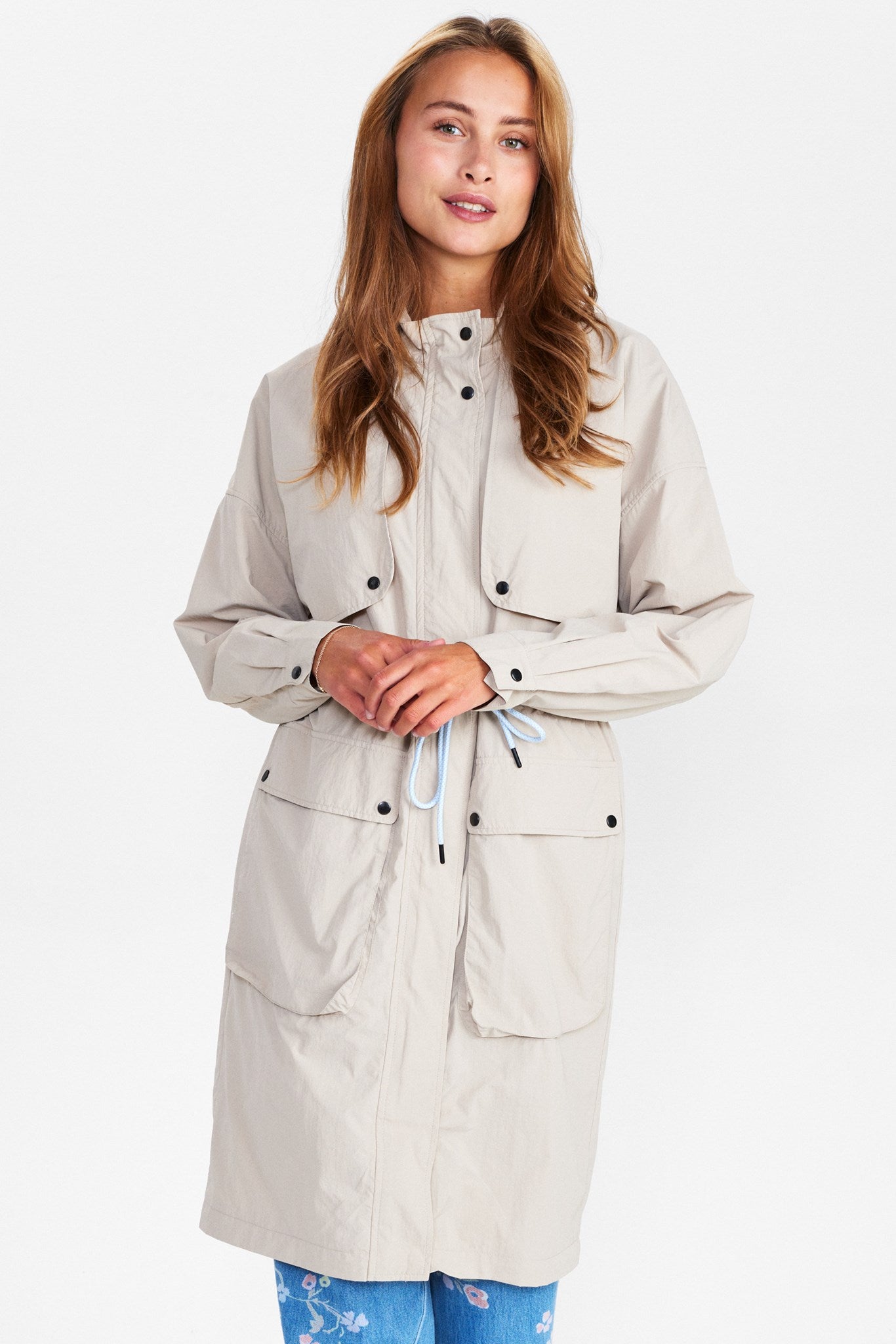 NUWEELY COAT - Oyster Gray