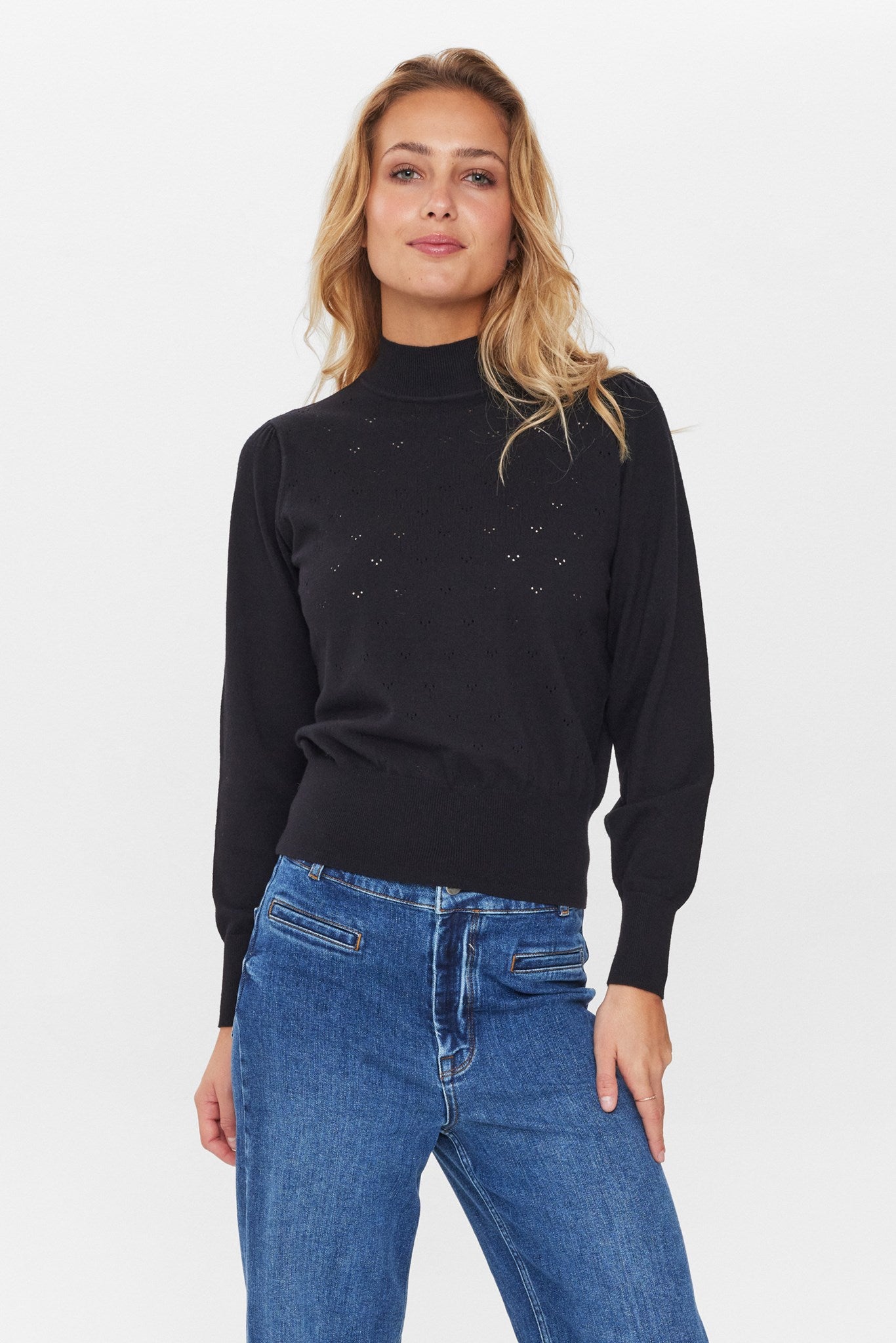 NUEDNA PULLOVER - Caviar
