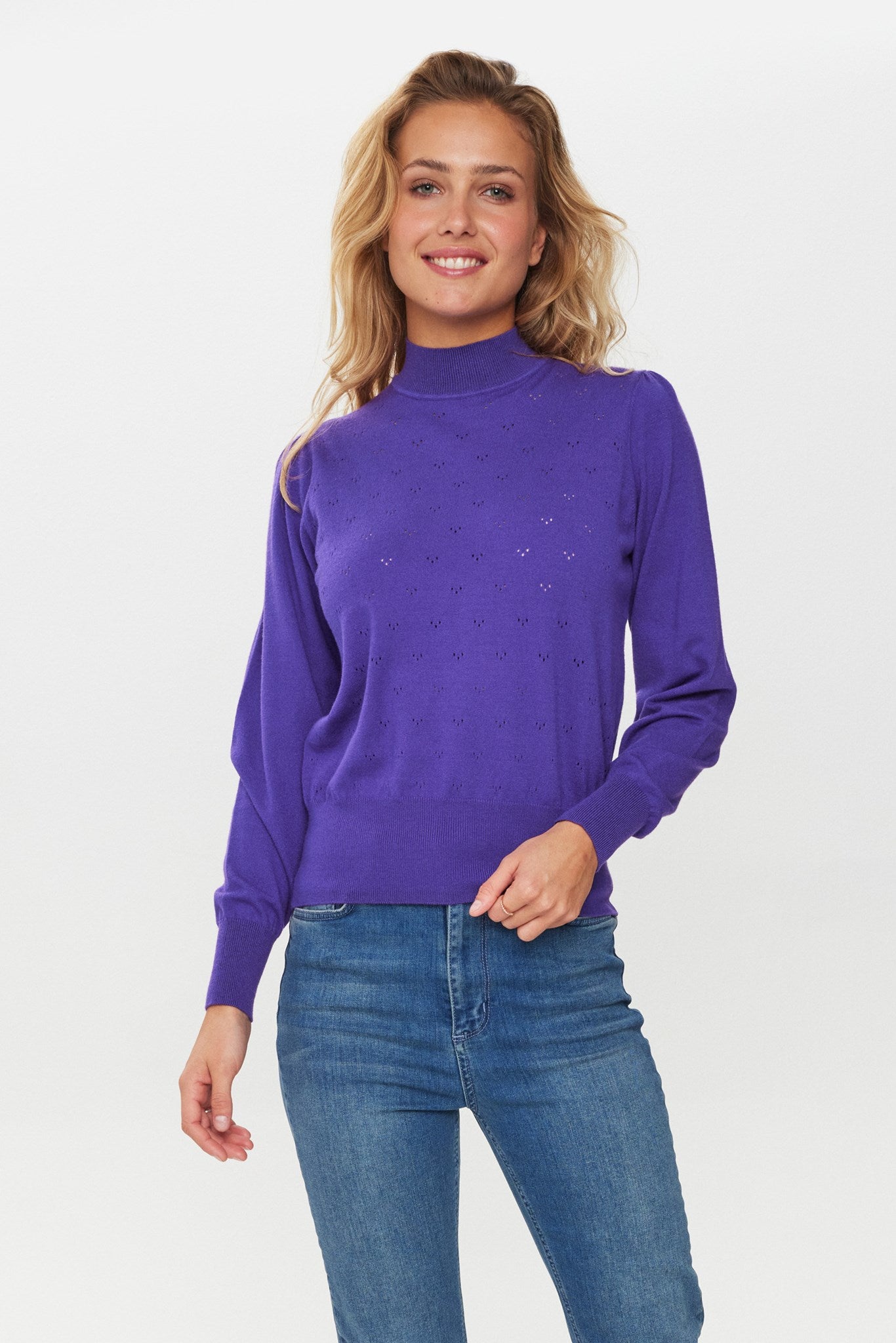 NUEDNA PULLOVER - Tillandsia Purple