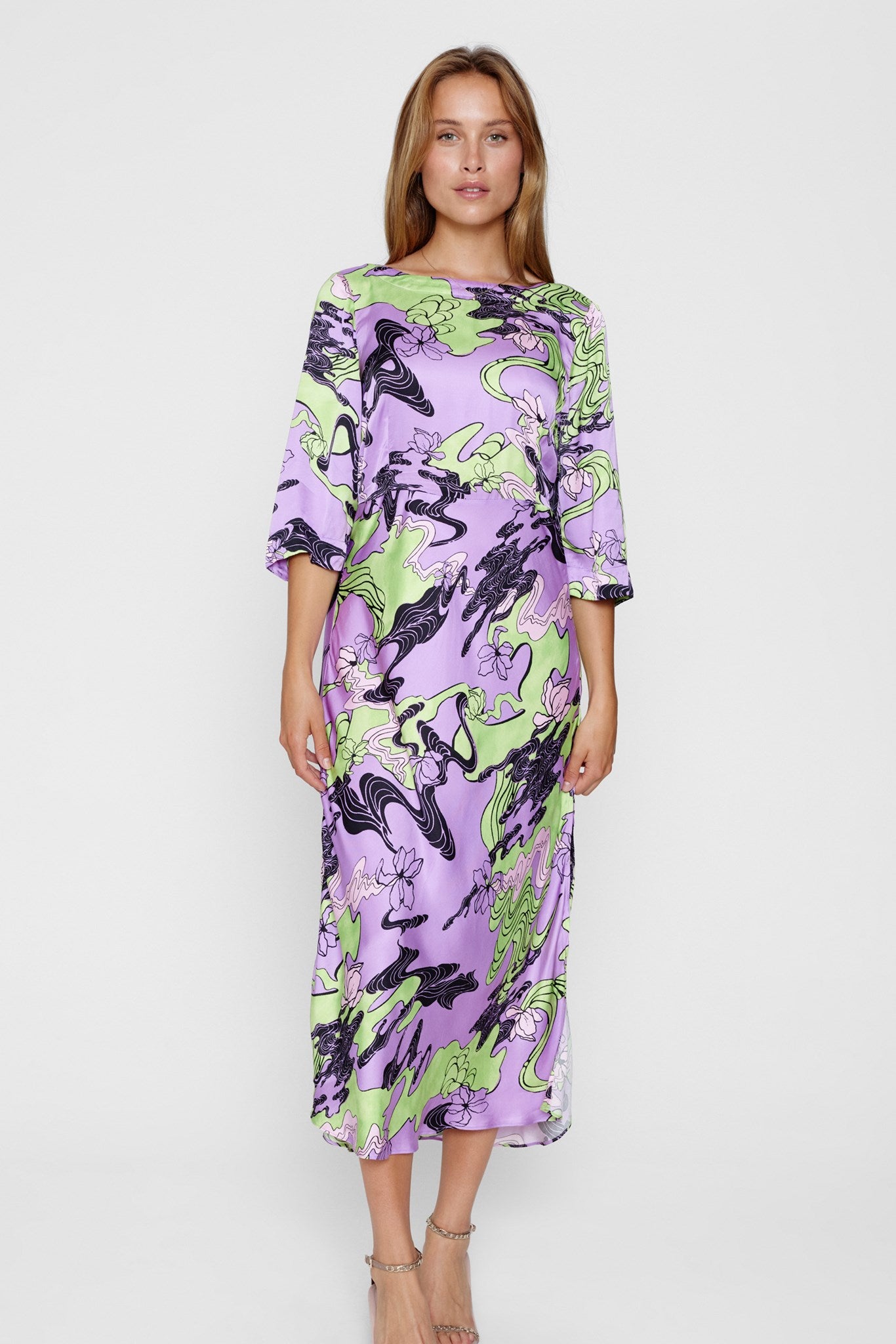 NUWANDA DRESS - African Violet