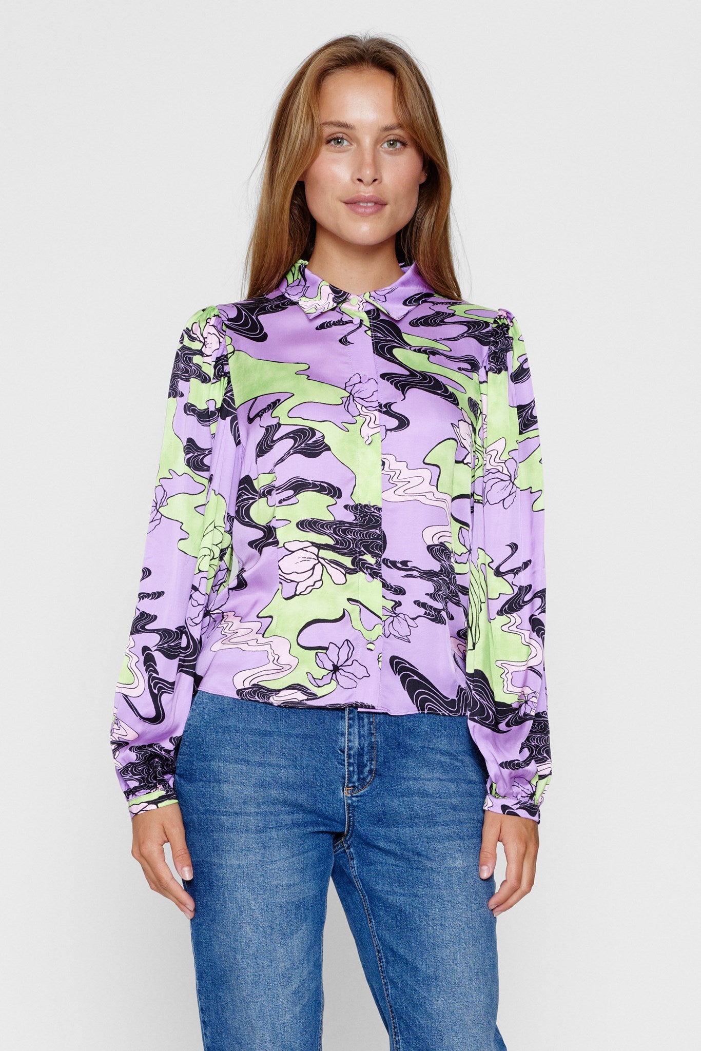NUWANDA SHIRT - African Violet