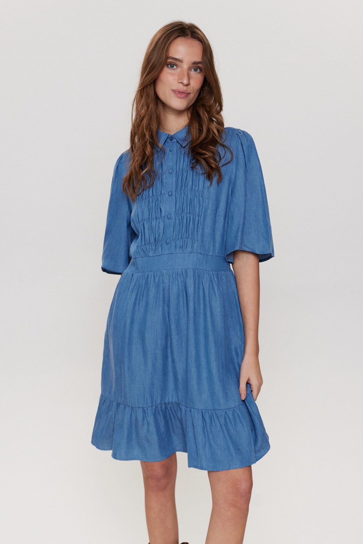 NUMIO DRESS - Light Blue Denim