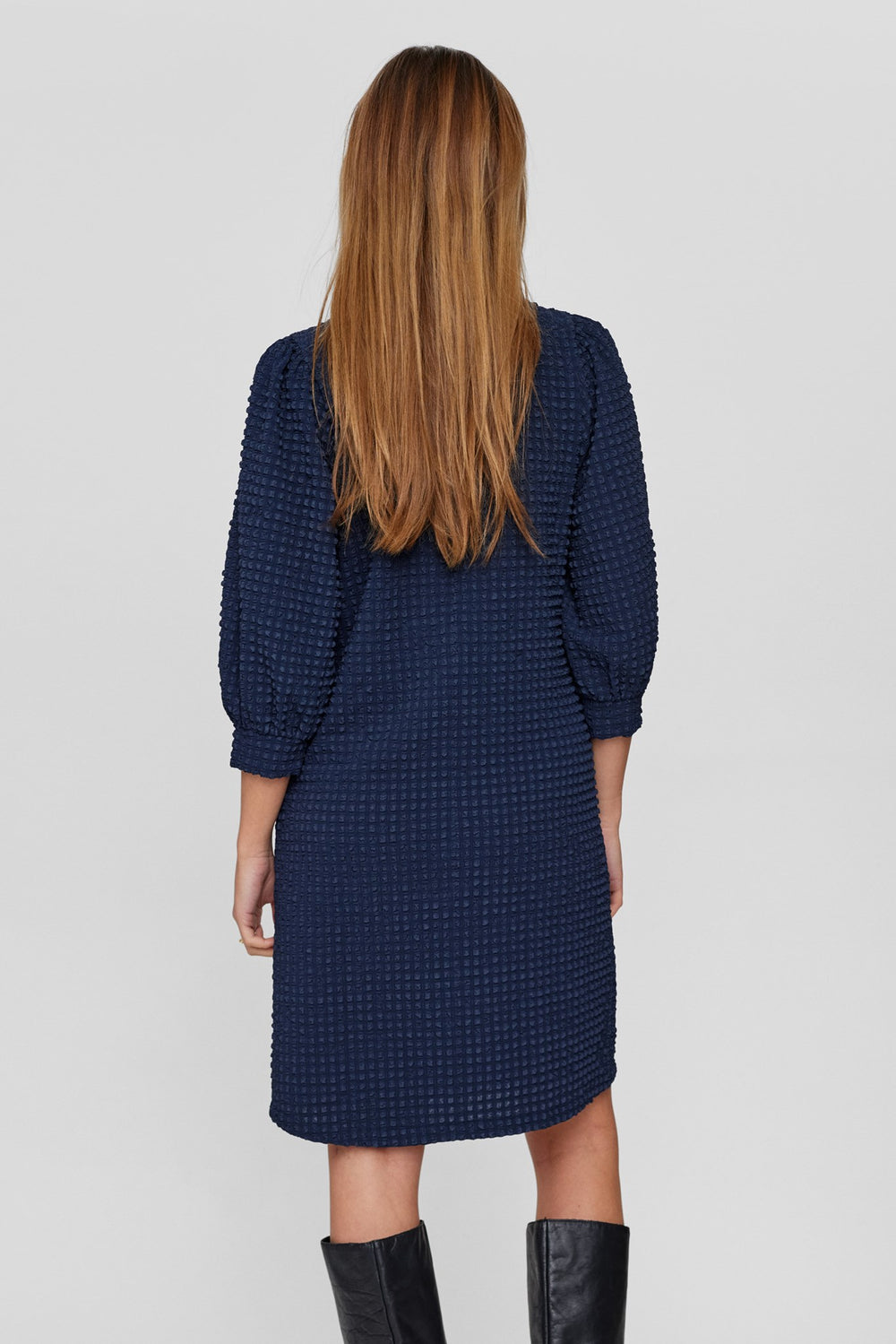 NUVILJE DRESS - Dark Sapphire